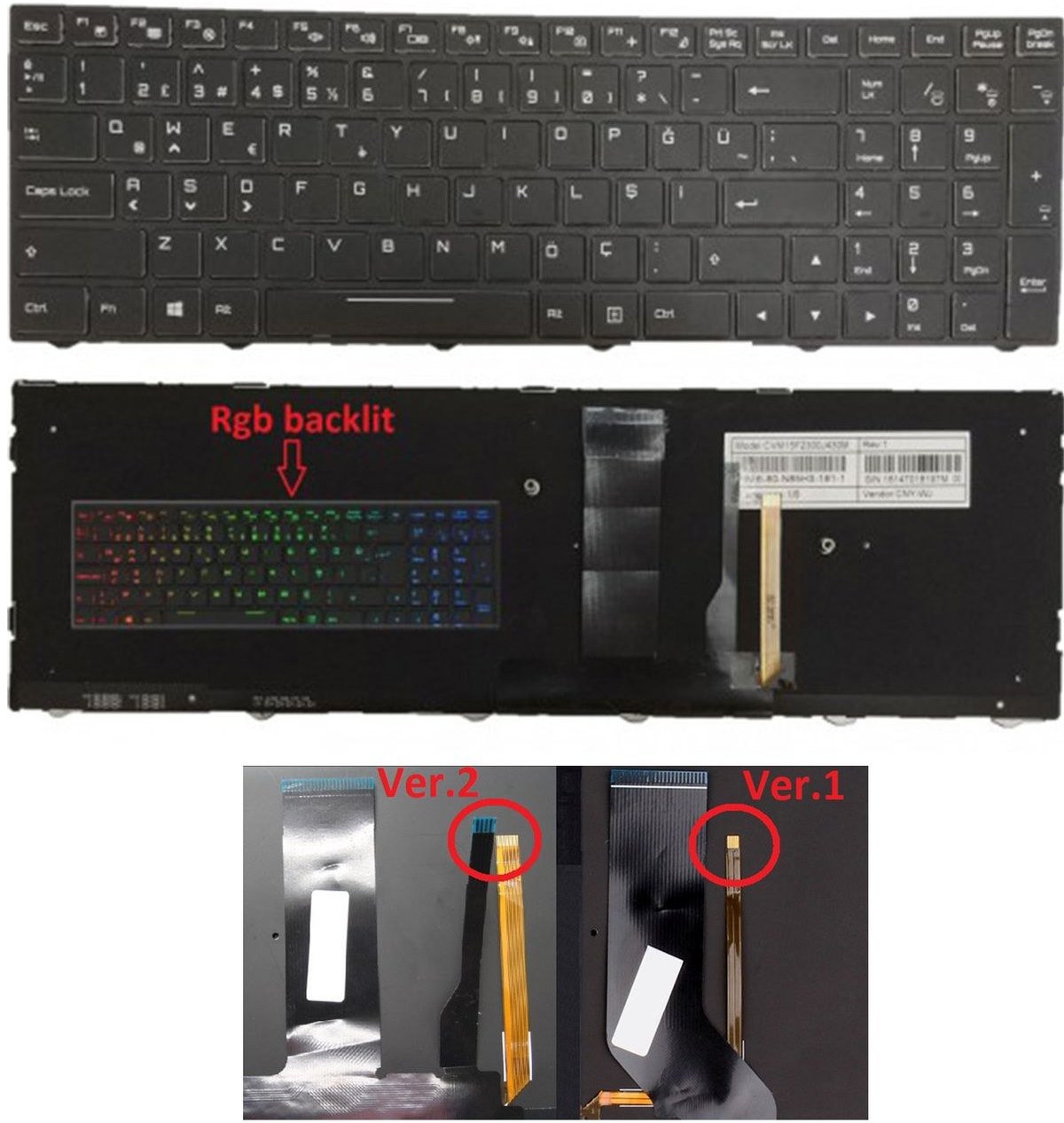 TREN Monster Abra A5 V9.2.1 Klavye Siyah Türkçe Işıklı RGB VER.2 Fiyatı ...