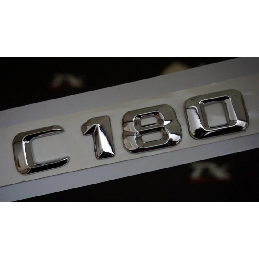 DK Tuning C180 Bagaj Krom Metal 3m 3D Yazı Logo Fiyatı ve Özelliklerı ...