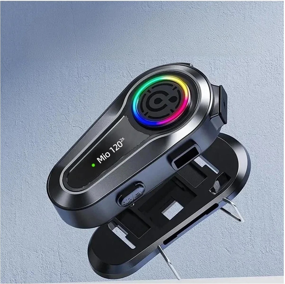 Mio 120 2x Rgb 1000MAH Ipx6 1500M 2 Kişilik Kask Intercom Motosiklet ...
