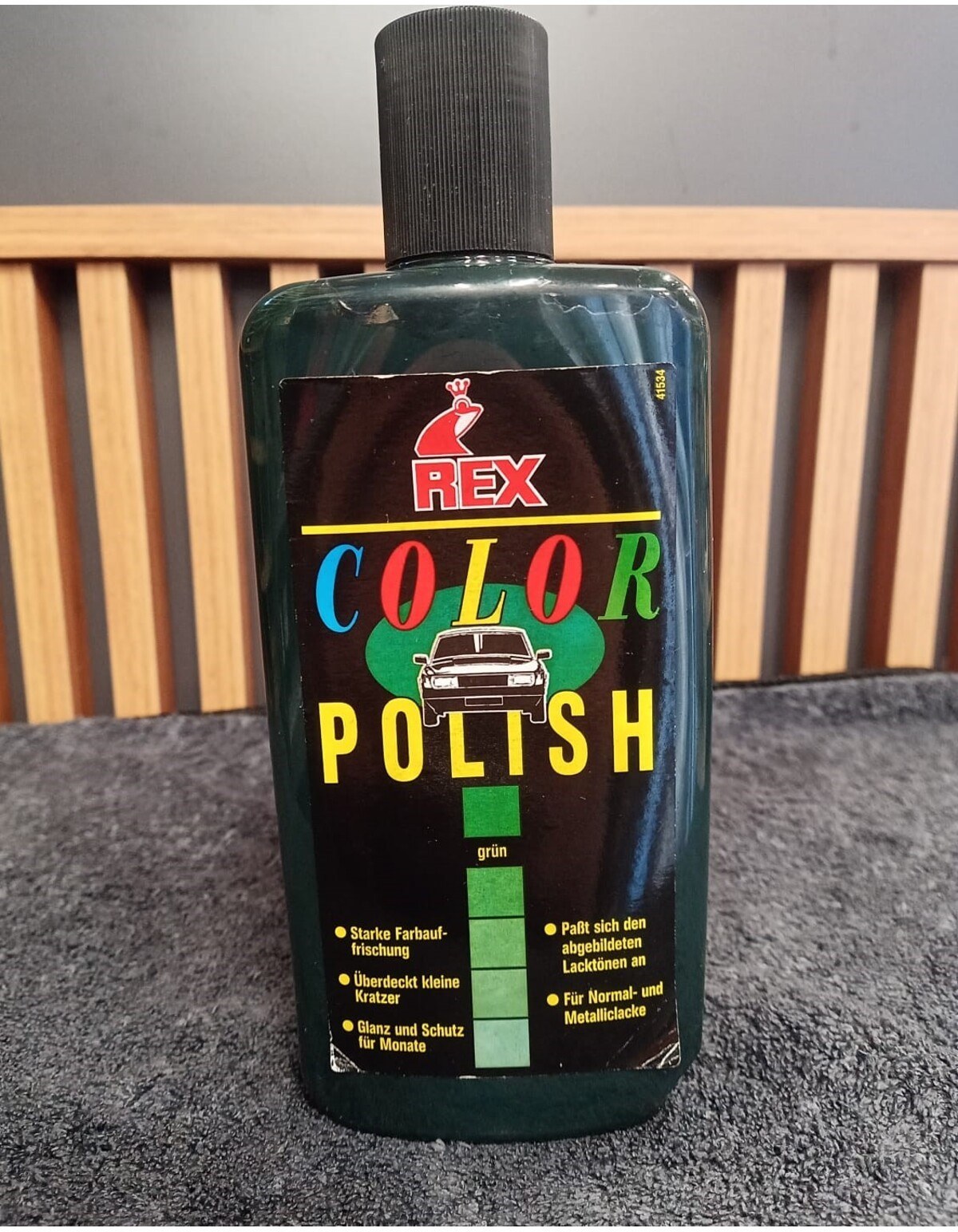 REX RENKLİ ARAÇ CİLASI COLOR POLİSH YEŞİL (500ml) Fiyatı ve Özelliklerı ...