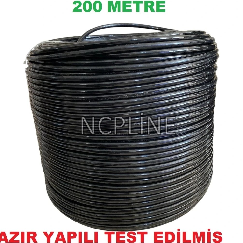 Eyepc 200 Metre Internet Kablosu Cat6 23AWG Utp Iki Kat Korumalı ...