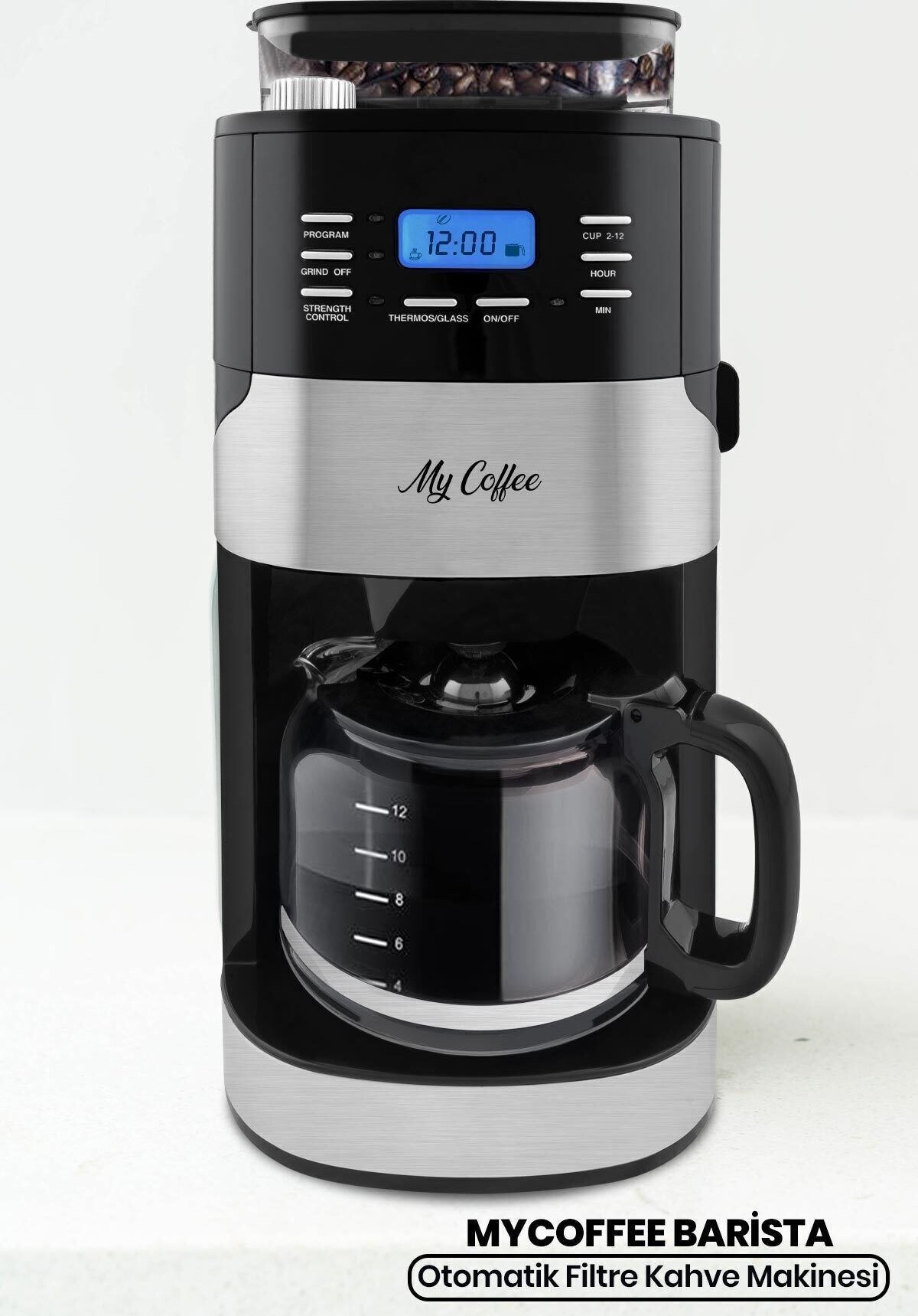 Goldmaster My Coffee MC-104 Profesyonel Dijital Zaman Ayarlı Sıcak ...