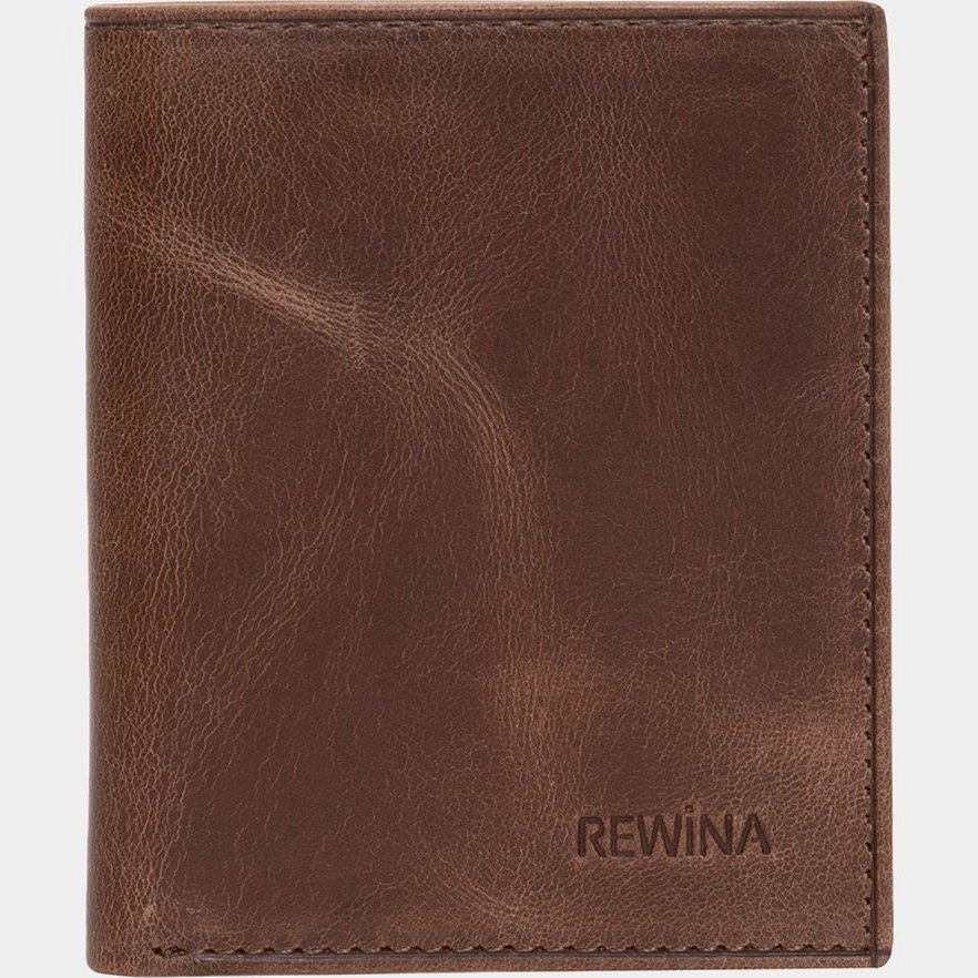 REWİNA Crayzy Kahve %100 Deri Cüzdan Fiyatı ve Özelliklerı - Badem
