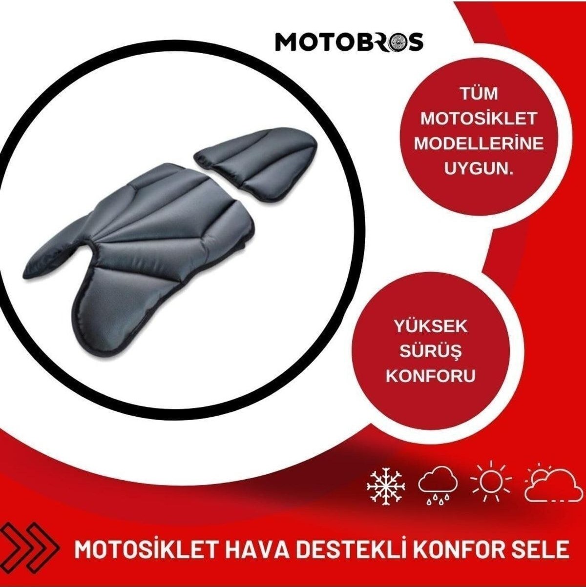 Motobros Kuba - Mondial - Arora - Bajaj Motosiklet Hava Destekli Deri ...