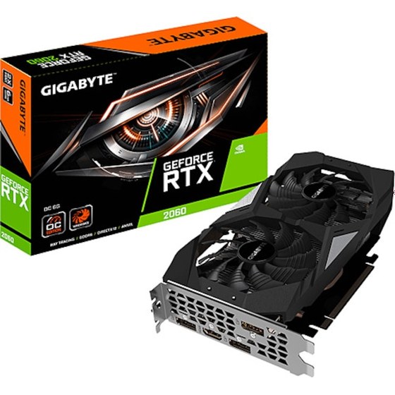 Gigabyte NVIDIA GeForce RTX 2060 OC GV-N2060OC-6GD 6 GB 192 Bit GDDR6 ...