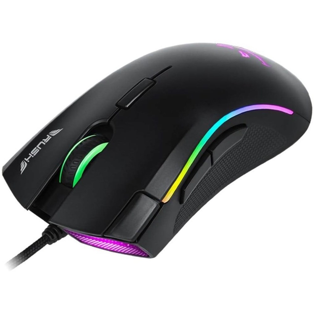 Rush RM91 24000DPI RGB 7D Oyuncu Mouse Fiyatı ve Özelliklerı - Badem